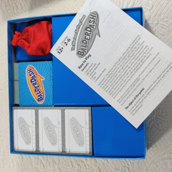 Mattel | Games | Mattel Balderdash Hilarious Bluffing Board Card Game ...